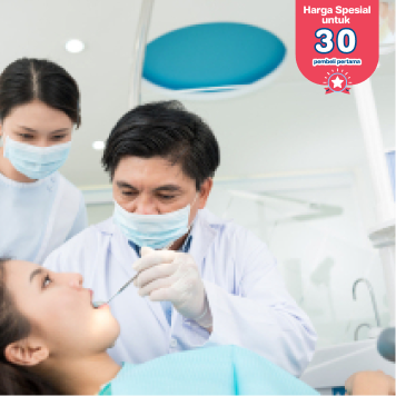 Scaling Gigi+Stain Removal+Polishing di Fre Dental Care | HDmall