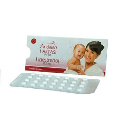 Review Andalan Laktasi (Lynestrenol) 28 Tablet 1 Setrip | HDmall